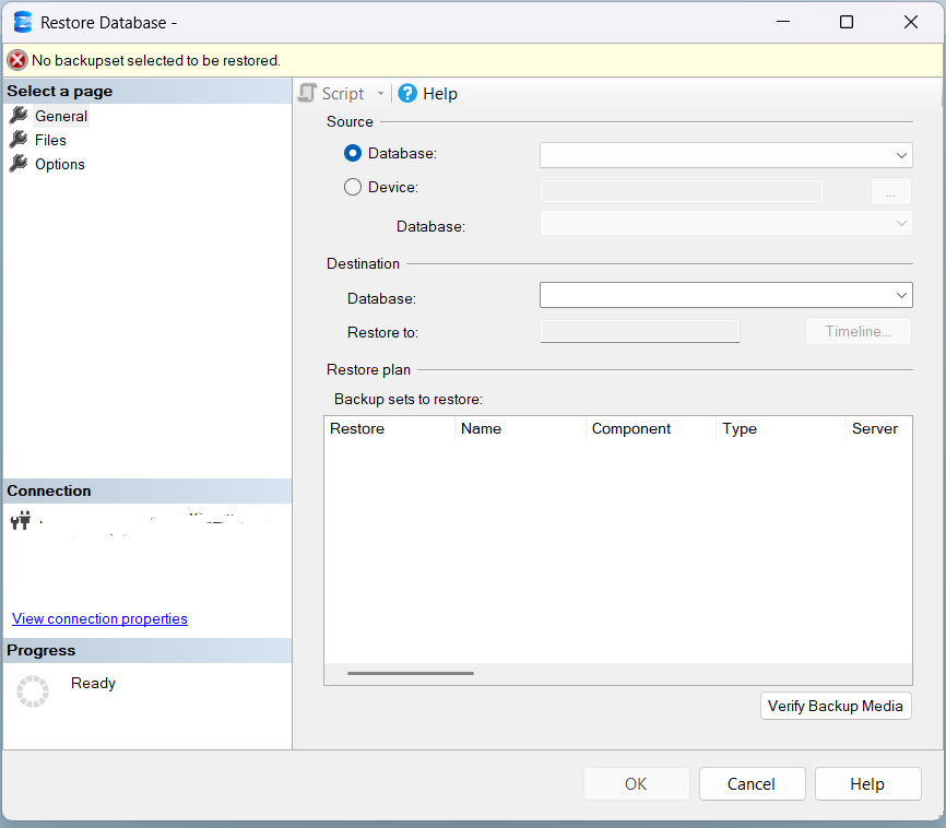 How to Restore a Database in SQL Server | Sibasi Ltd Blog